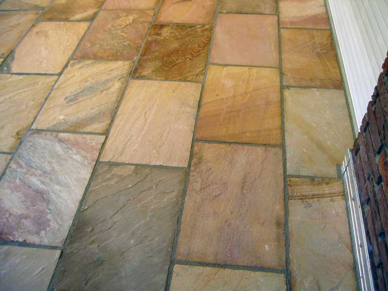 Natursteinplatten für Terrassen, Balkone und Gärten - U. Bach Gartenbau ...
