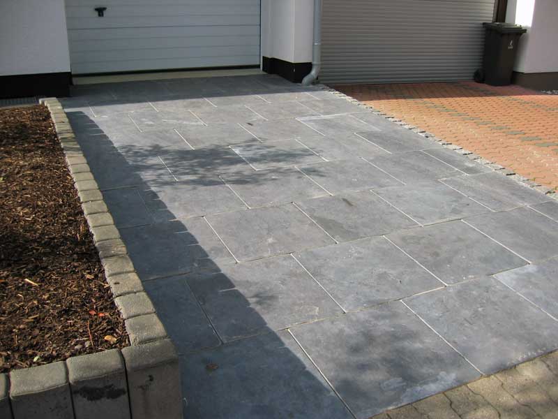 Natursteinplatten für Terrassen, Balkone und Gärten - U. Bach Gartenbau ...